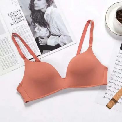 Seamless Wireless Push-up Bras In Multiple Colors on Luulla