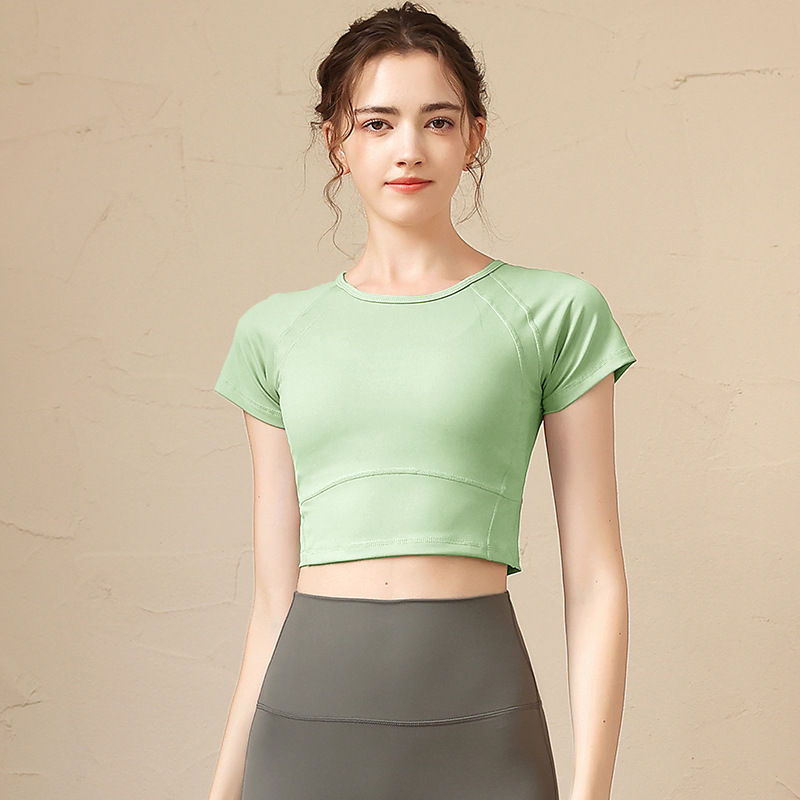 Sexy Fast Drying Midriff Baring Sports T Shirts on Luulla