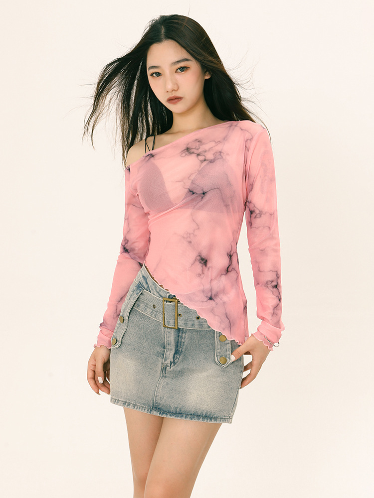 Summer Cotton Cat Design Midriff Baring T Shirts on Luulla