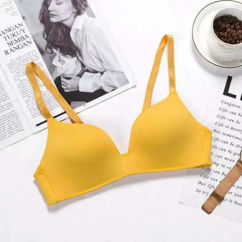 Seamless Wireless Push-up Bras In Multiple Colors on Luulla