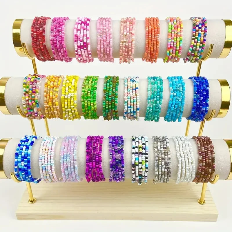 Colorful Handmade Beaded Bracelets For Women on Luulla