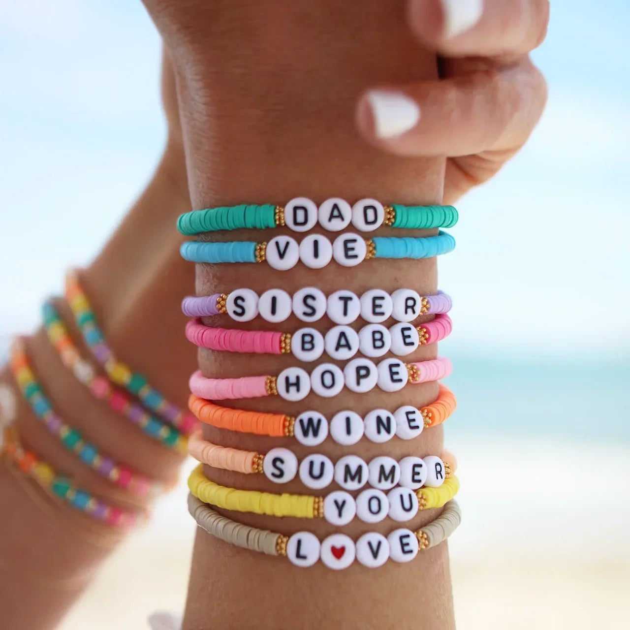 cool letter bracelets