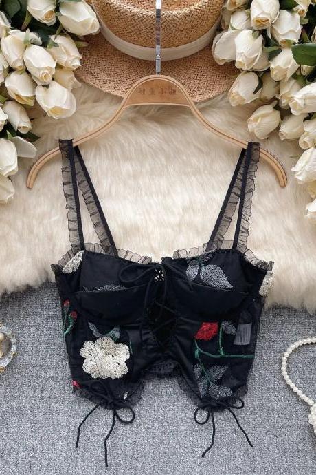 Floral Women Lace Bra Top on Luulla