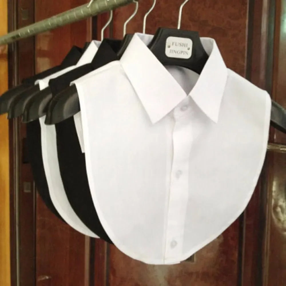 Mens Detachable Collar Set In Black And White on Luulla
