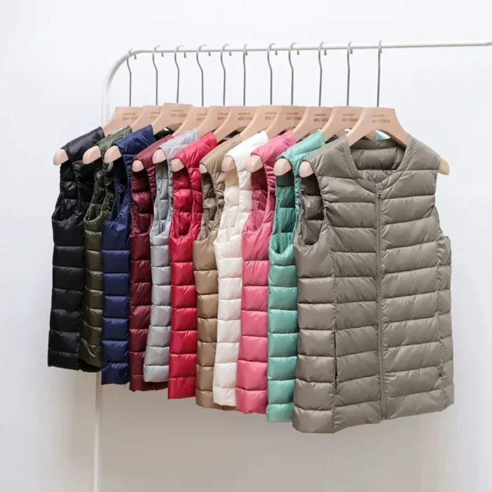 Lightweight Puffer Vest Collection For Chic Layering on Luulla